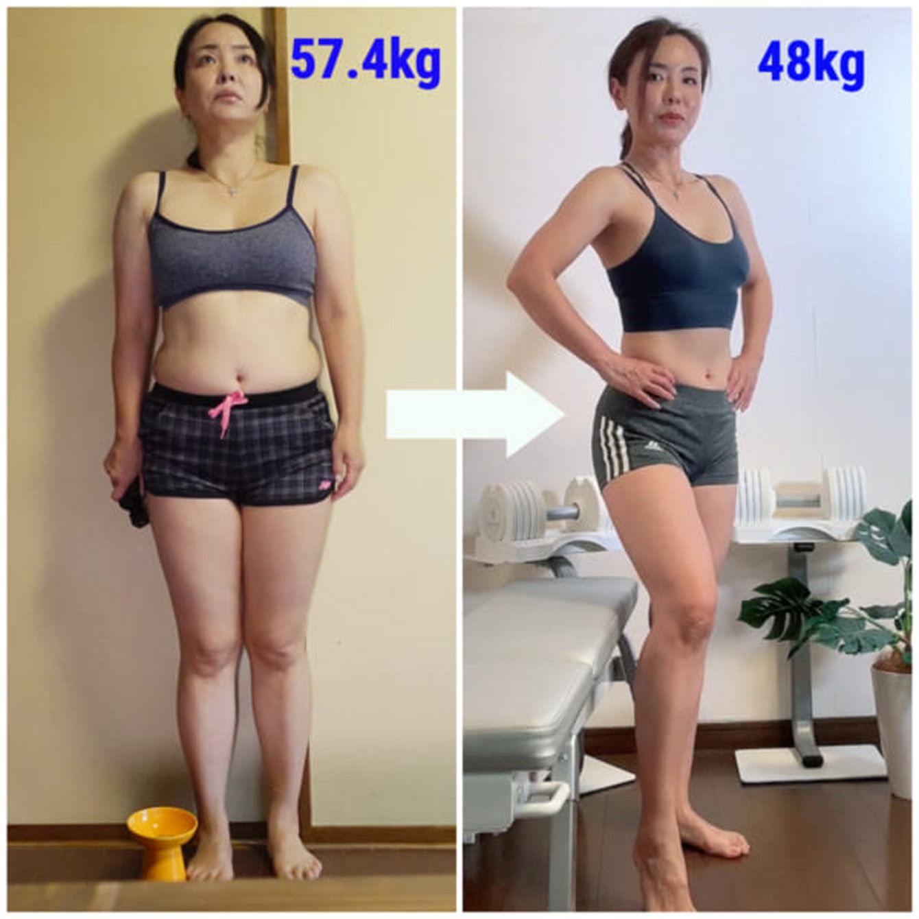 1年で57kg→48kg… "まるで別人の背中"手に入れた50代女性が体中から｢謎のぜい肉｣を追い払った筋トレの内容 | PRESIDENT WOMAN Online（プレジデント ウーマン ...